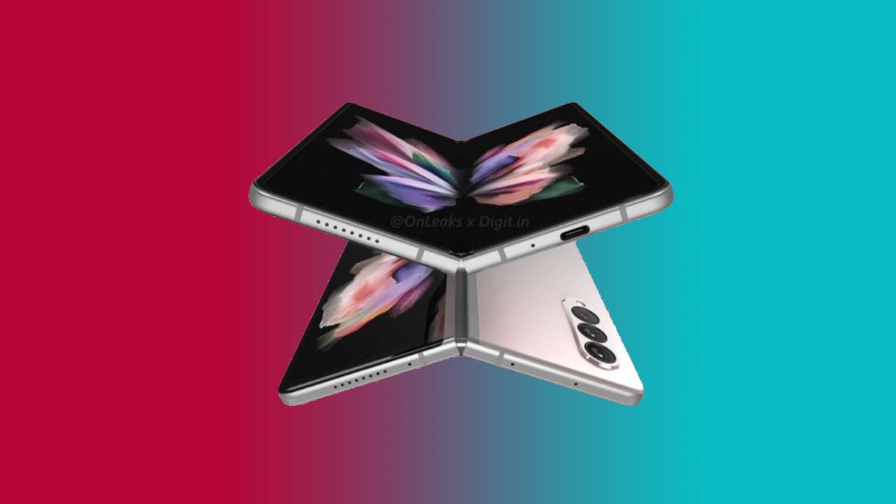 Galaxy Z Fold 3 New Renders Have Surfaced Online, Displaying Color ...
