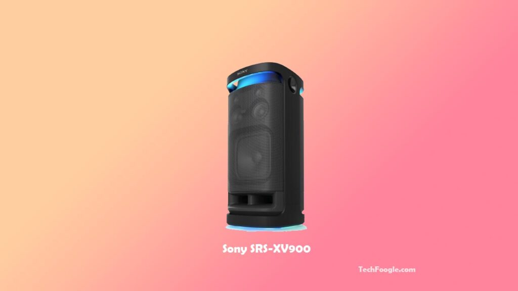 Sony Launches SRS-XV900 Party Speaker In India - TechFoogle